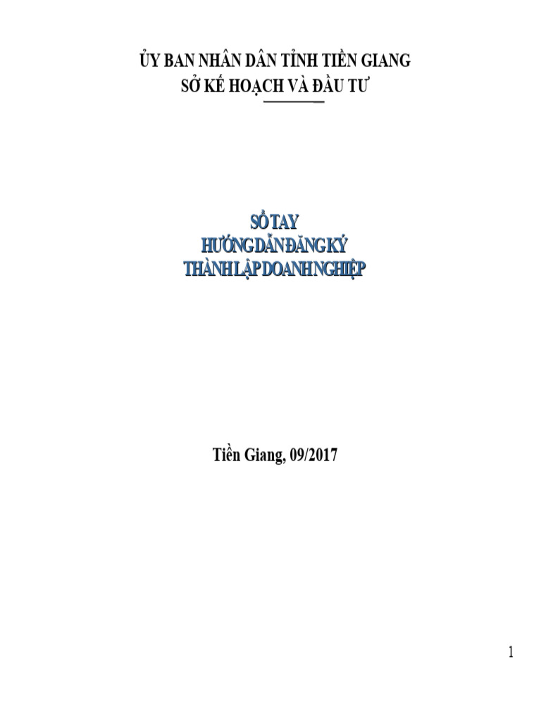 Sotay Hotrodangkydoanhnghiep | PDF