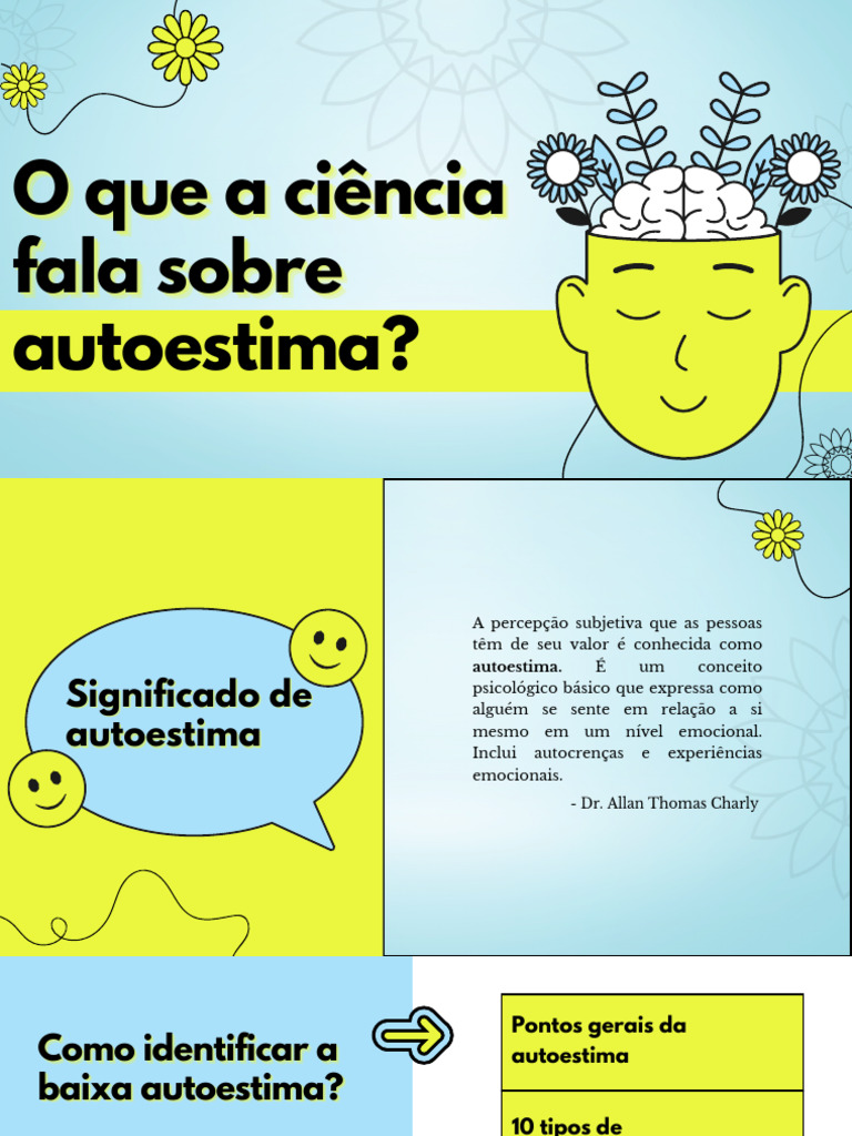 Trabalho De Projeto De Vida 20240401 071204 0000 Pdf Autoestima
