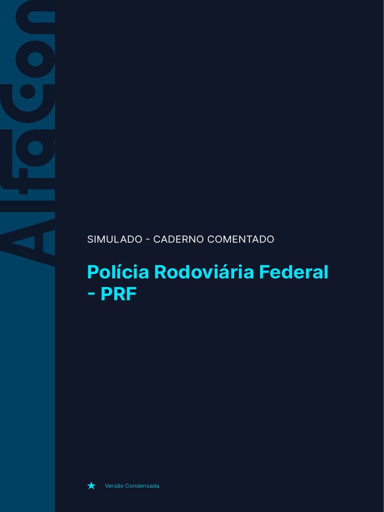 PRF Simulado: Questões Comentadas | PDF | Politics | Social Science