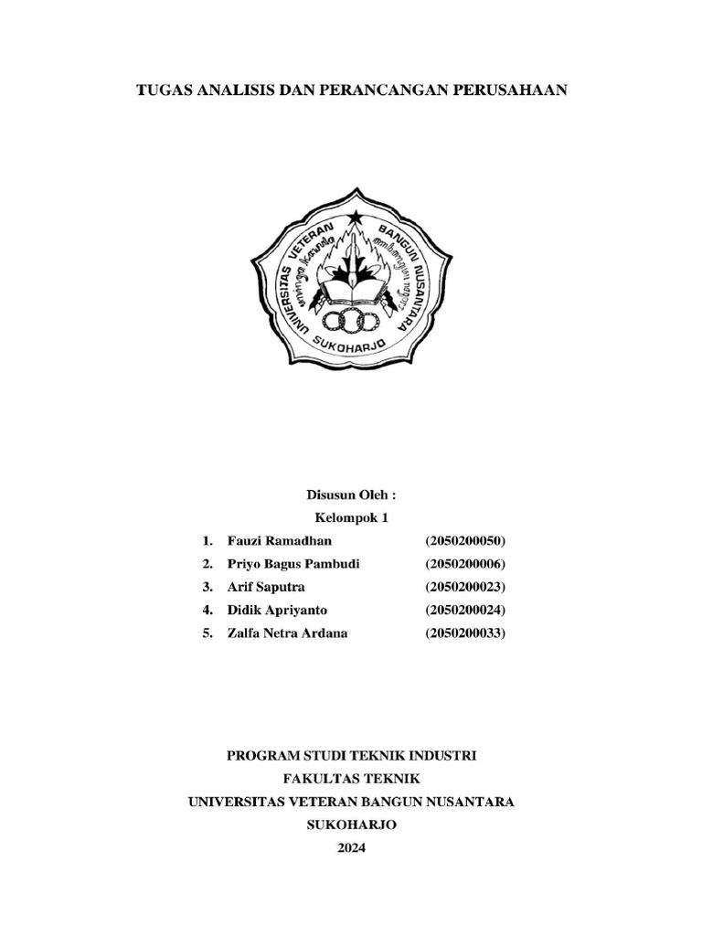 Cover Apu Kelompok 01 | PDF