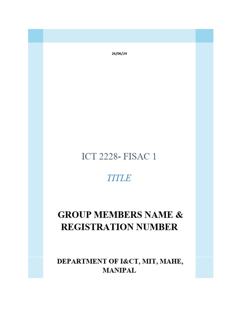 GroupAssignment Report | PDF