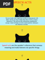 Searle's Classification of Speech Act | PDF | Semiotics | Human Communication