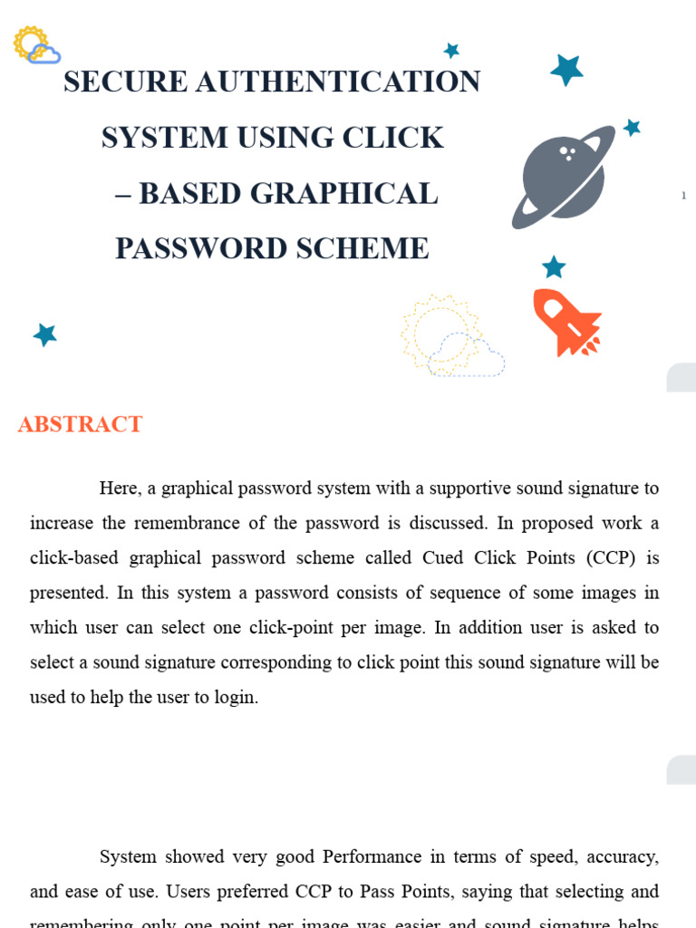 Click-Based Graphical Password System | PDF | Password | User (Computing)