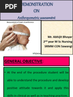 Measuring Mid-Arm Circumference for Hospice | PDF | Body Mass Index
