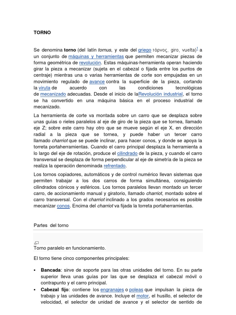 Tor No | PDF | Máquinas | Bienes manufacturados