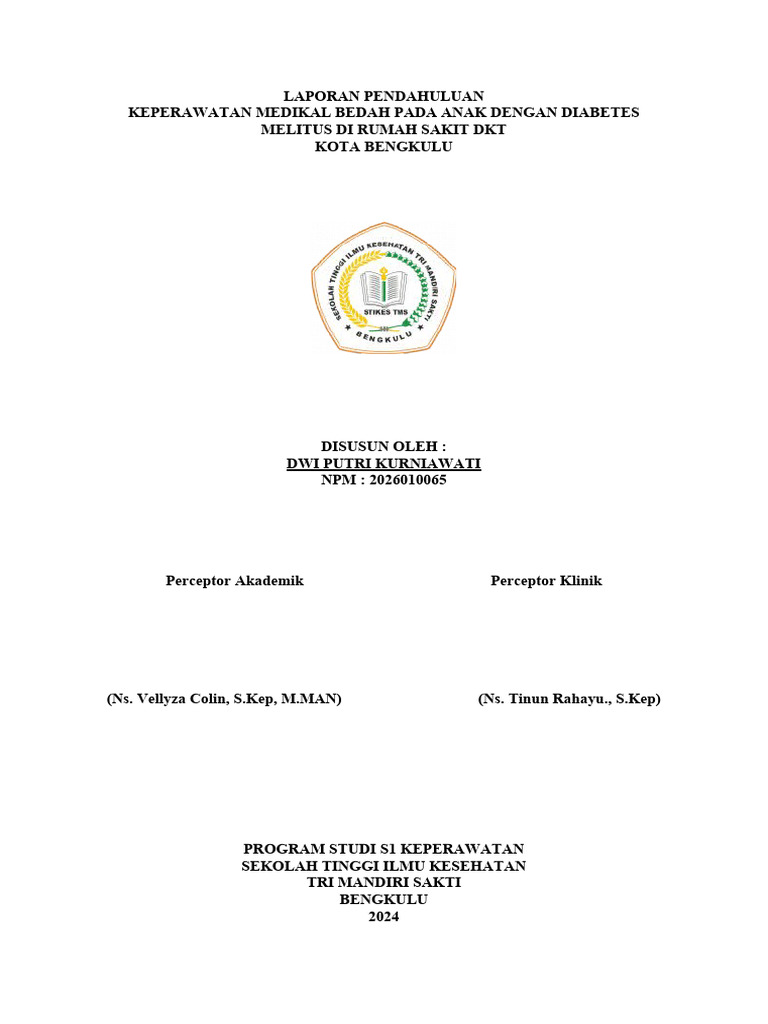 LP DM Benar | PDF | Pengembangan Diri