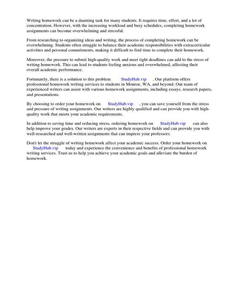 Homework Construction Monroe Wa | PDF | Homework | Home