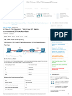 Ccna Networks MCQ | PDF | Computer Network | I Pv6
