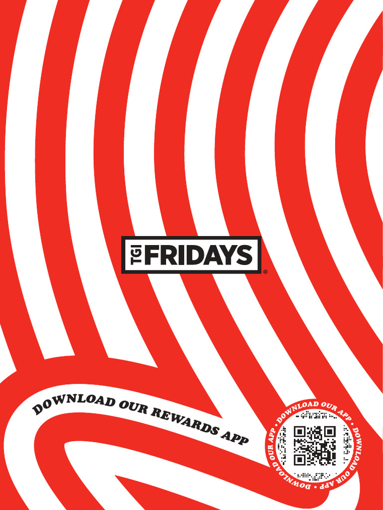 TGI Fridays Core Menu 2024 | PDF | Hamburgers | Steak