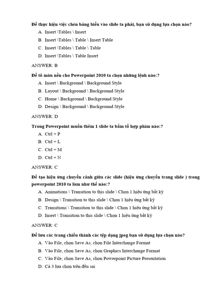 IU05-Sử Dụng Trình Chiếu Cơ Bản | PDF