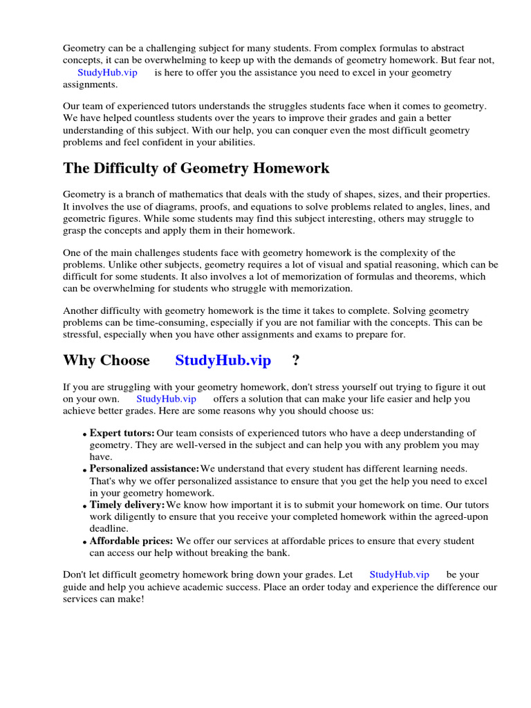Need Help On Geometry Homework | PDF | Geometry | Mathematics