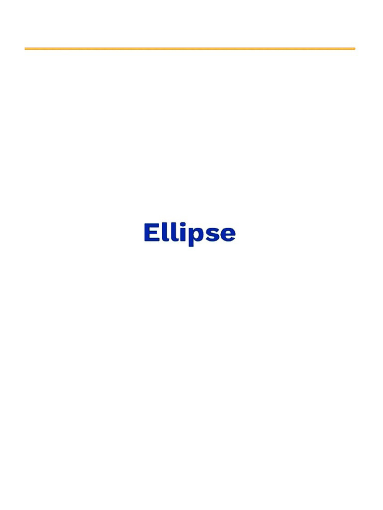 Ellipse | PDF