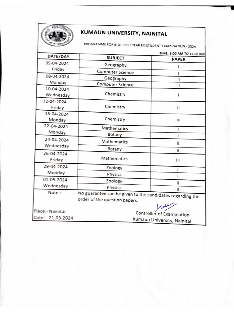 BSC 1st Ex | PDF