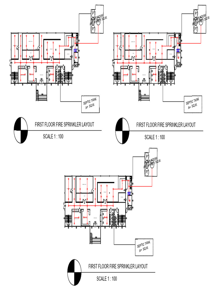 Fire Sprinkler Layout | PDF | Chess Theory | Chess Openings