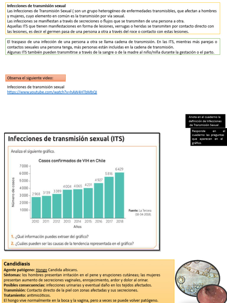 Its Infecciones | PDF | Infección transmitida sexualmente | VIH / SIDA