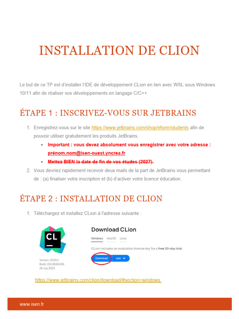 Installation de CLion avec WSL sur Windows | PDF | Plate-forme ...
