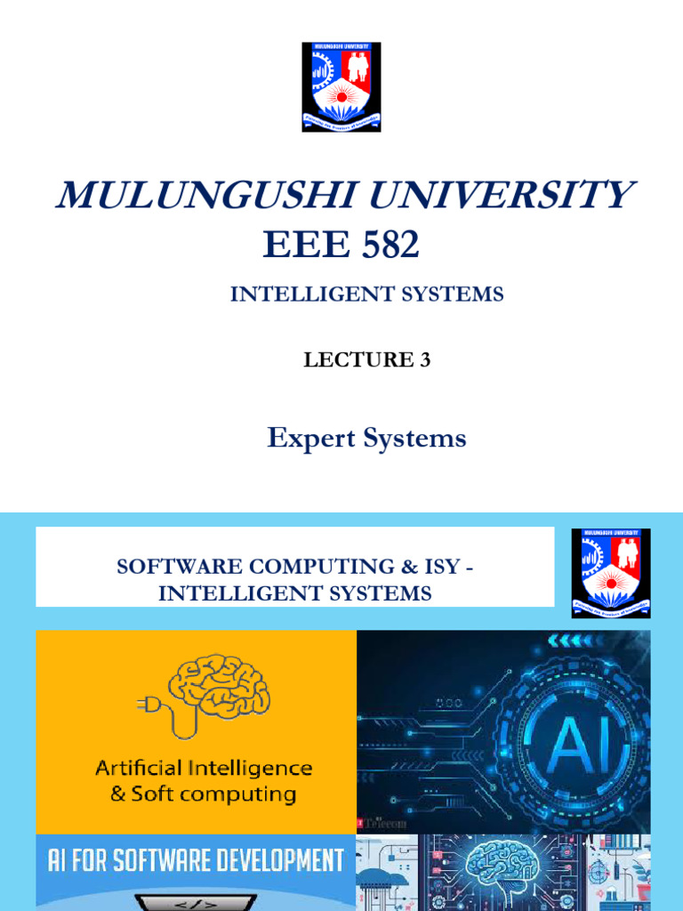 EEE 582 Intelligent Systems _ Lecture 3 _MU_2024_S2 | PDF | Artificial Intelligence ...