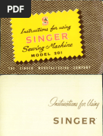 Singer M3220 Sewing Machine Instruction Manual | PDF | Sewing Machine ...