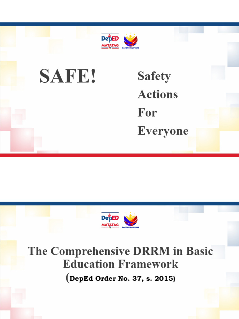 Project Safe & DRRM Basic Terminologies | PDF | Emergency Management | Emergency