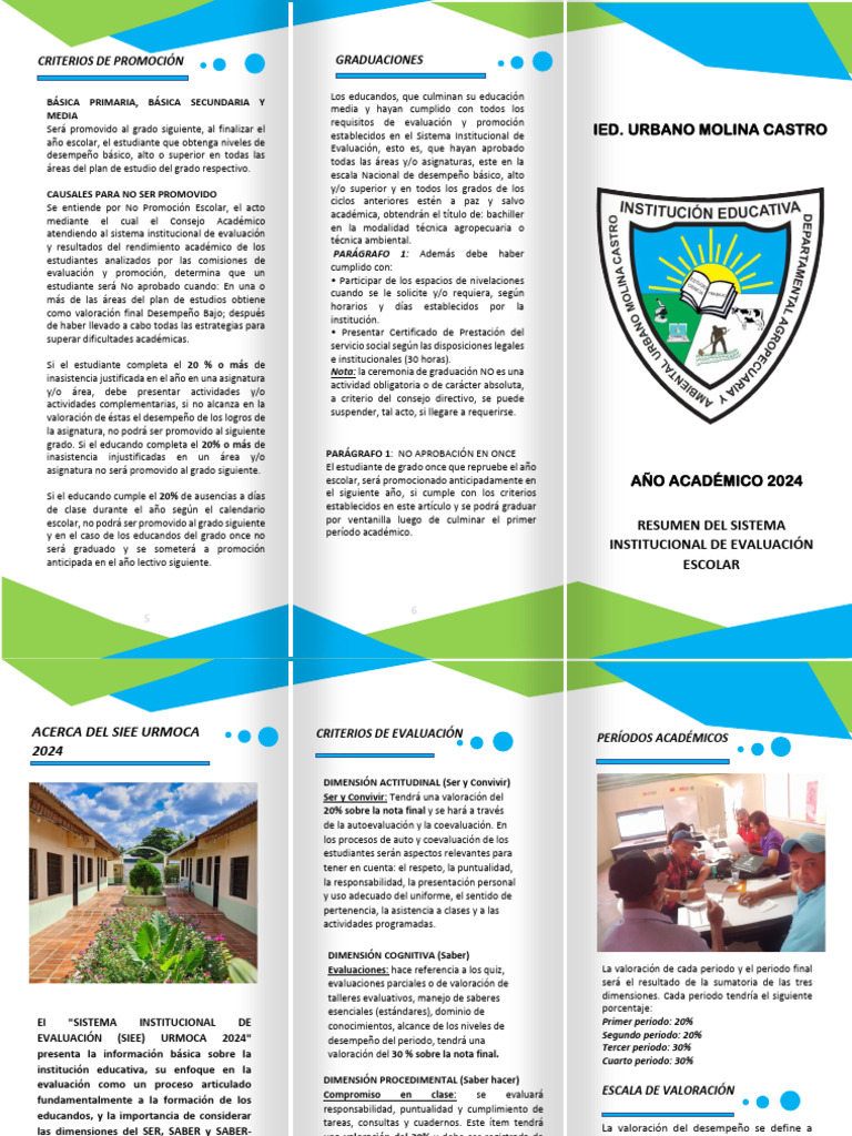 FOLLETO SIEE 2024 | PDF | Evaluación