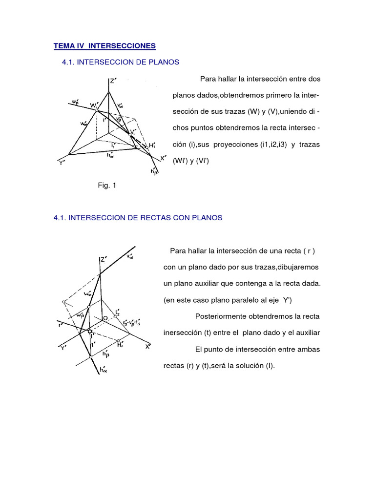 Axonometrica2 Interseccion de Volumen y Plano | PDF | Formas geométricas | Geometría del plano ...
