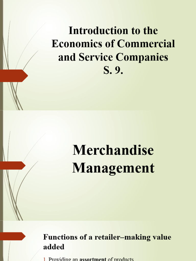 IntRetail Theory10 | PDF | Franchising | Retail
