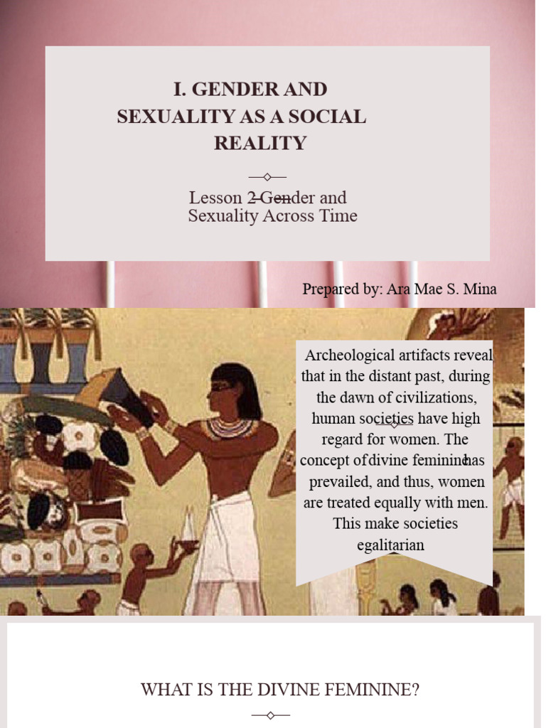 Part I. Lesson 2 | PDF | Patriarchy | Gender Studies