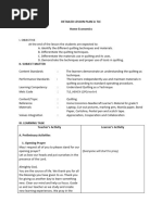 Lesson Plan in Handicraft - Embroidery | PDF | Surgical Suture | Lesson ...