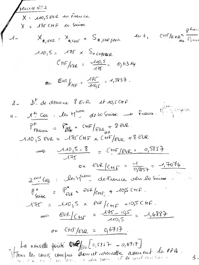 Exercice 2 Série 2 Pdf