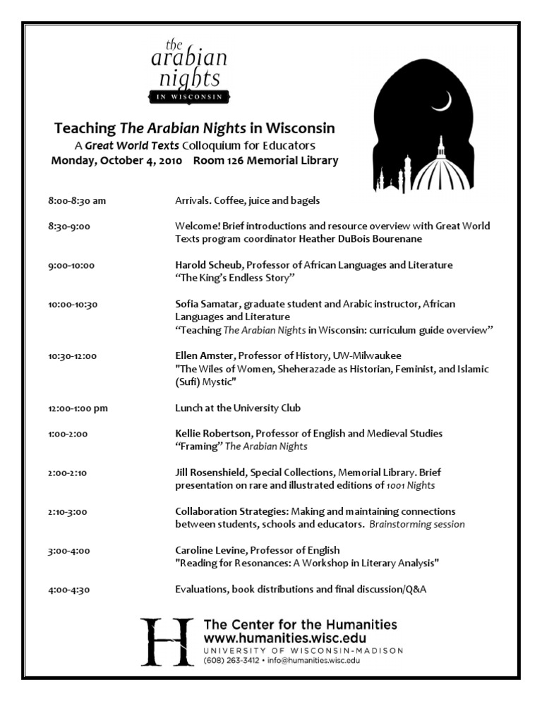 1st Colloquium Agenda | PDF