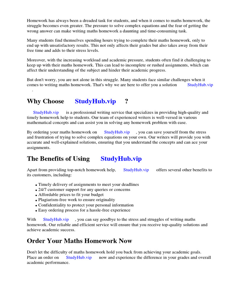 Maths Homework Help for Students | PDF | Percentage | Mathematics