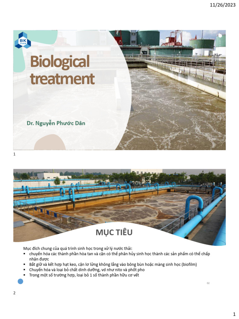 Chapter 8 - Biological Treatment | PDF