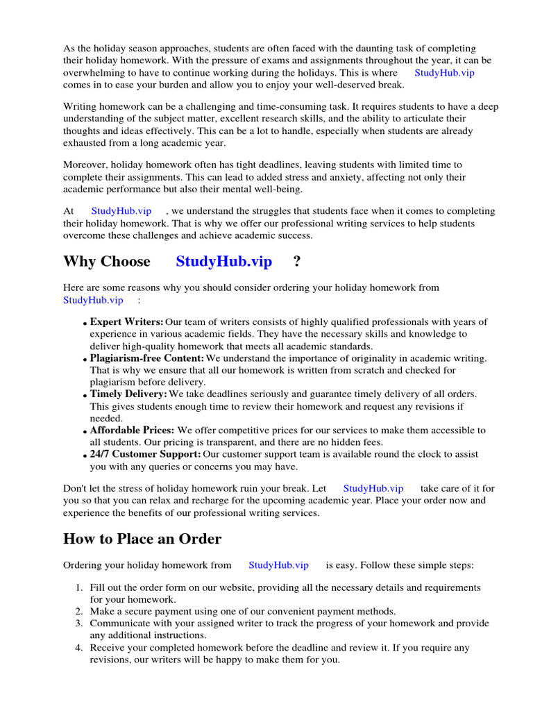 GD Goenka School Jammu Holiday Homework | PDF | Homework