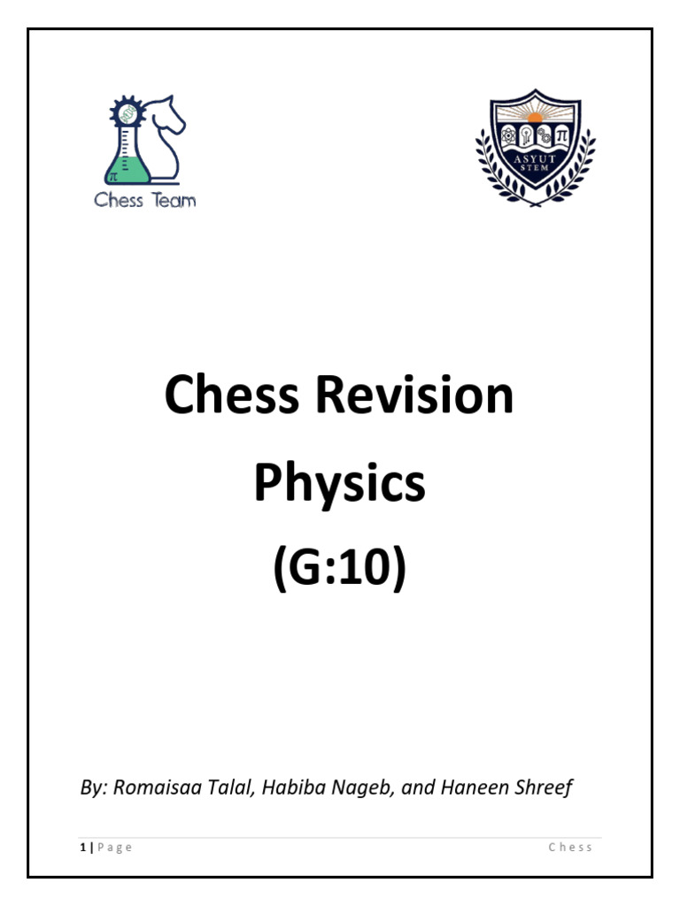 Physics Chess Revision | PDF | Buoyancy | Heat