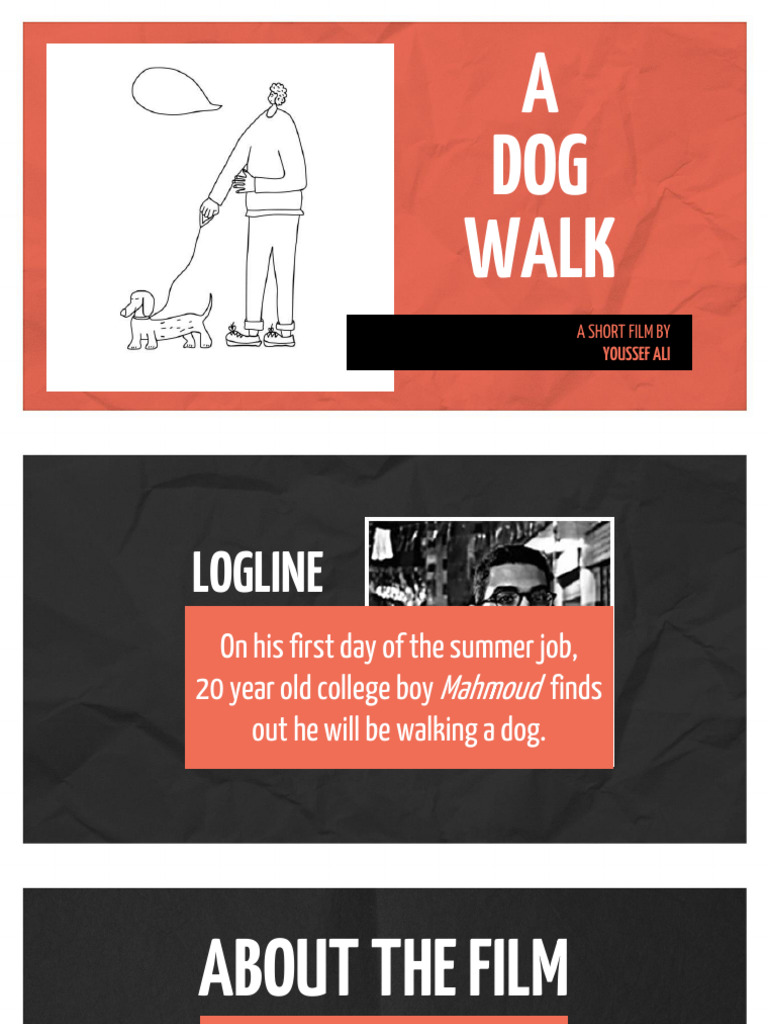 A Dog Walk Presentation-1 | PDF | Filmmaking