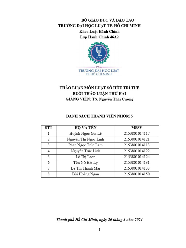 TL SHTT LẦN 2 | PDF