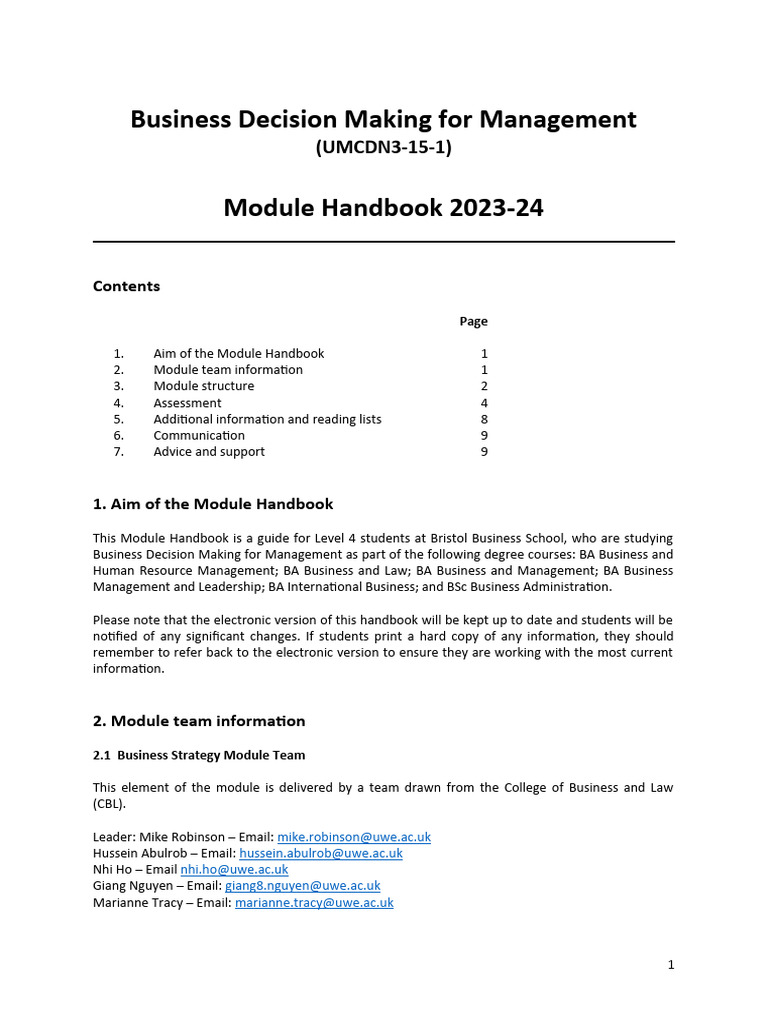 Module Handbook (2023-2024) v2.0 | PDF | Statistics | Qualitative Research