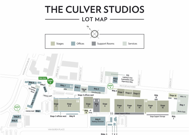 Culver Studios Map | PDF