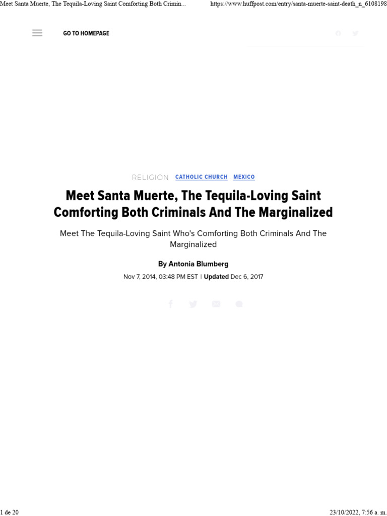 Saint Death | Download Free PDF | Jesus