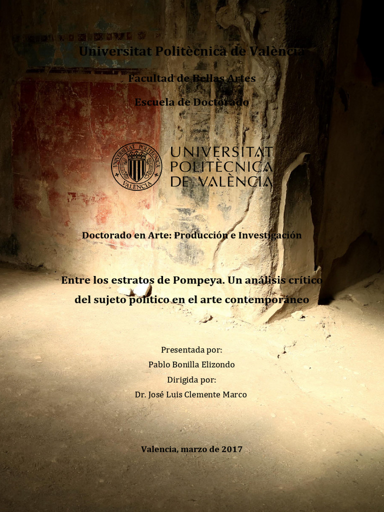 BONILLA - Entre Los Estratos de Pompeya - Un Análisis Crítico Del ...
