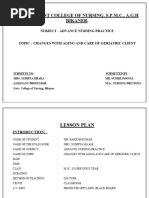 Clinical Rotation Plan | PDF | Nursing | Medicine