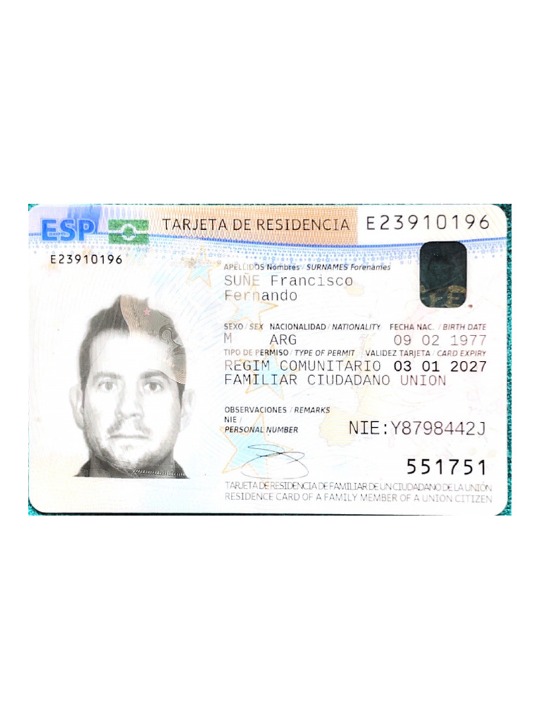 Tarjeta de Residencia | PDF