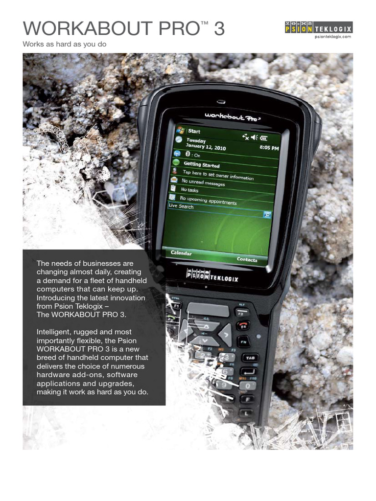 Psion Workabout Pro Teklogix | PDF | Bluetooth | Mobile Device