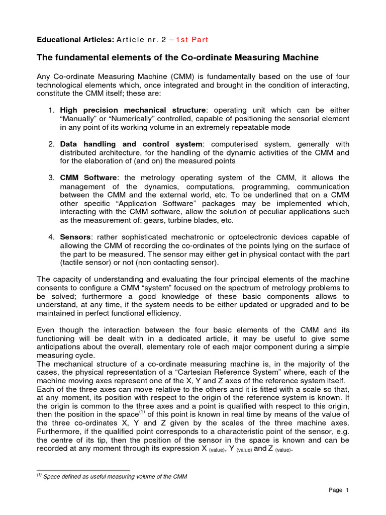 2nd Educational Article - Part 1 | PDF