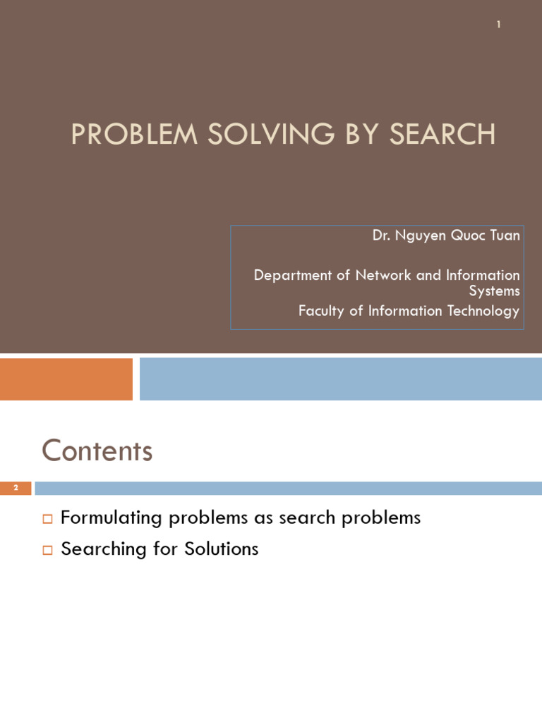 Chapter 2 Problem Solving by Search | PDF | Computational Problems ... Chapter 2 Problem Solving by Search | PDF | Computational Problems ...