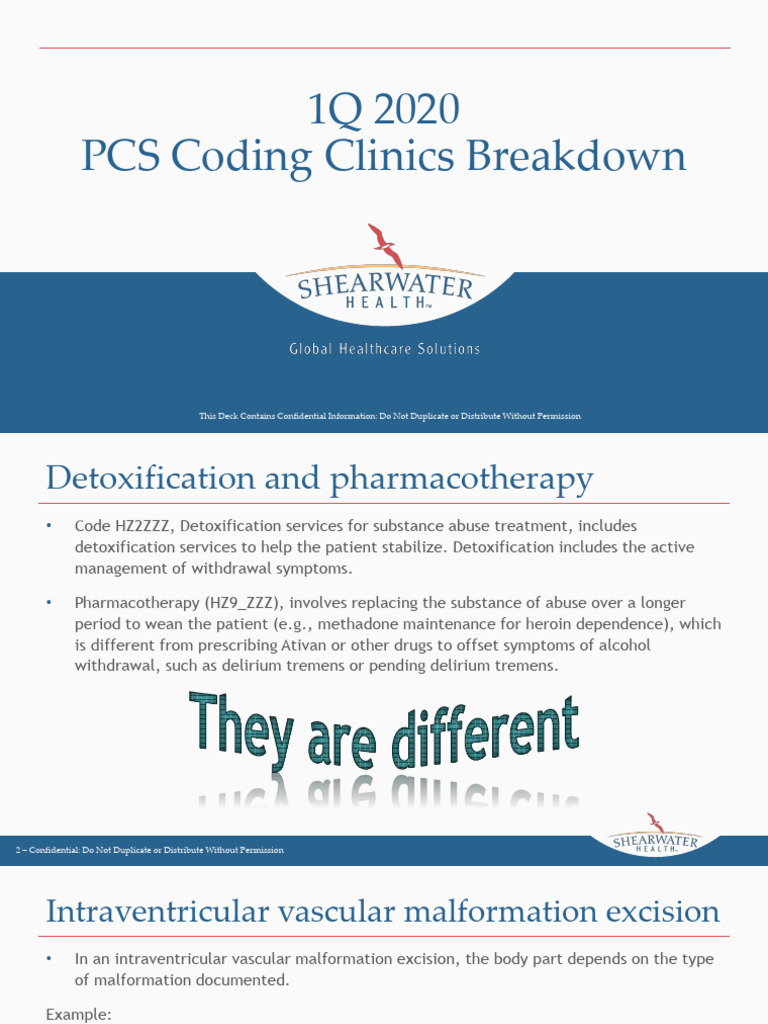 1Q 2020 PCS Coding Clinics | PDF | Aorta | Vein