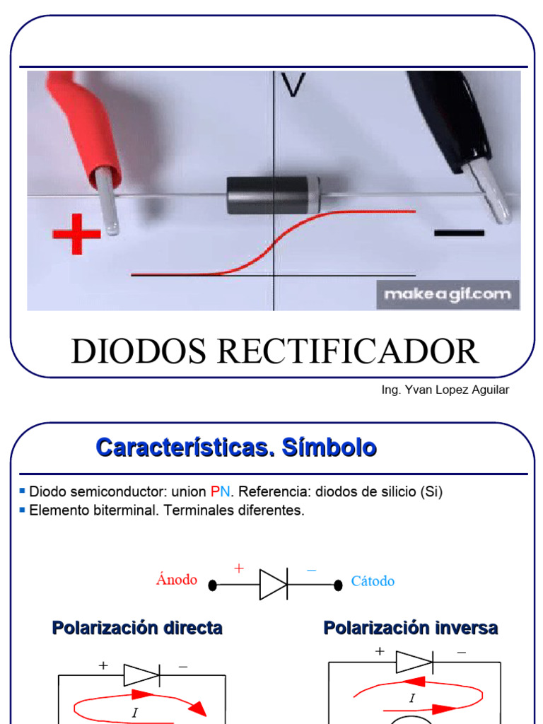 Diodos Rectificador | PDF | Diodo | Rectificador