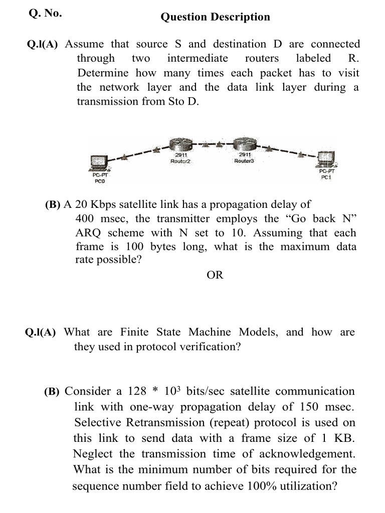 Remedial MST 2024 - OCR | PDF | Telecommunications | Computer Networking