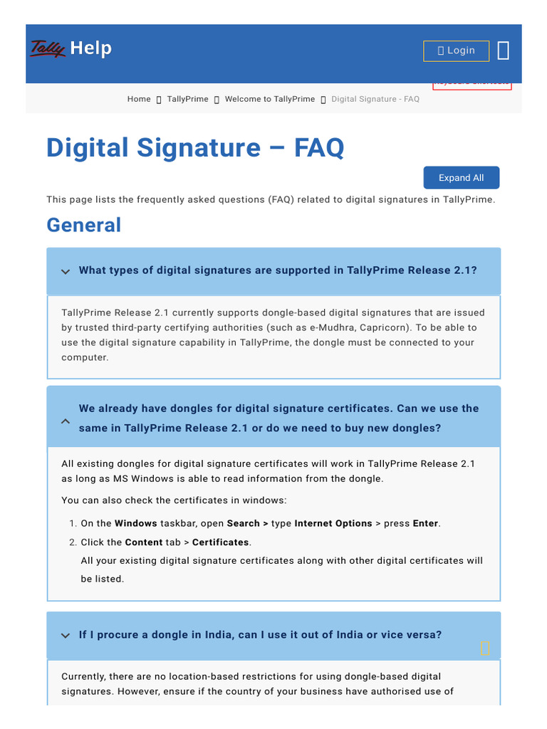 Digital Signature Faq | Download Free PDF | Personal Identification Number | Cloud Computing