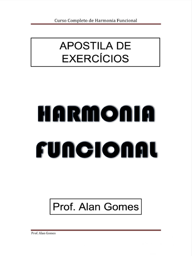 Harmonia Funcional Chaves | PDF